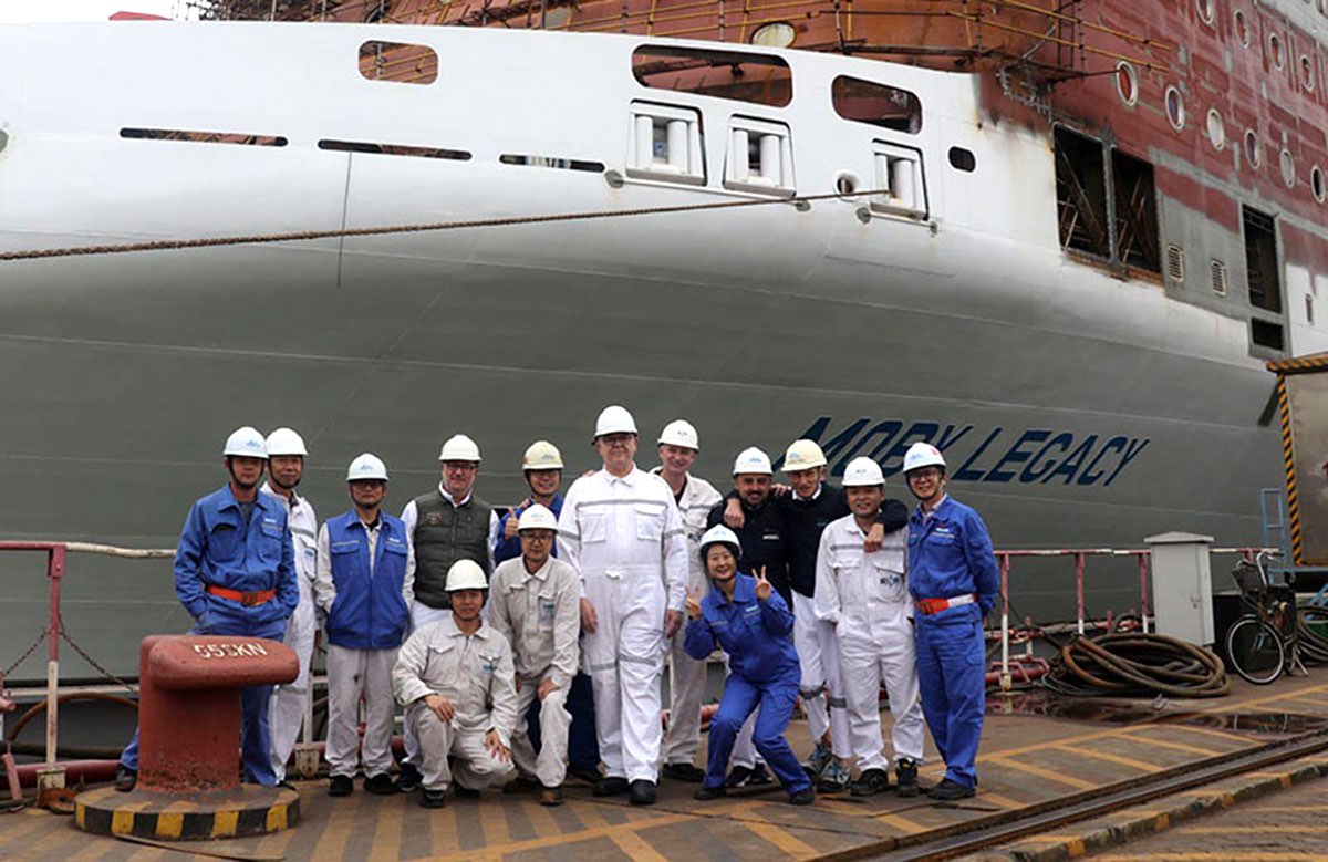 Varata la Moby Legacy, il traghetto più grande del mondo