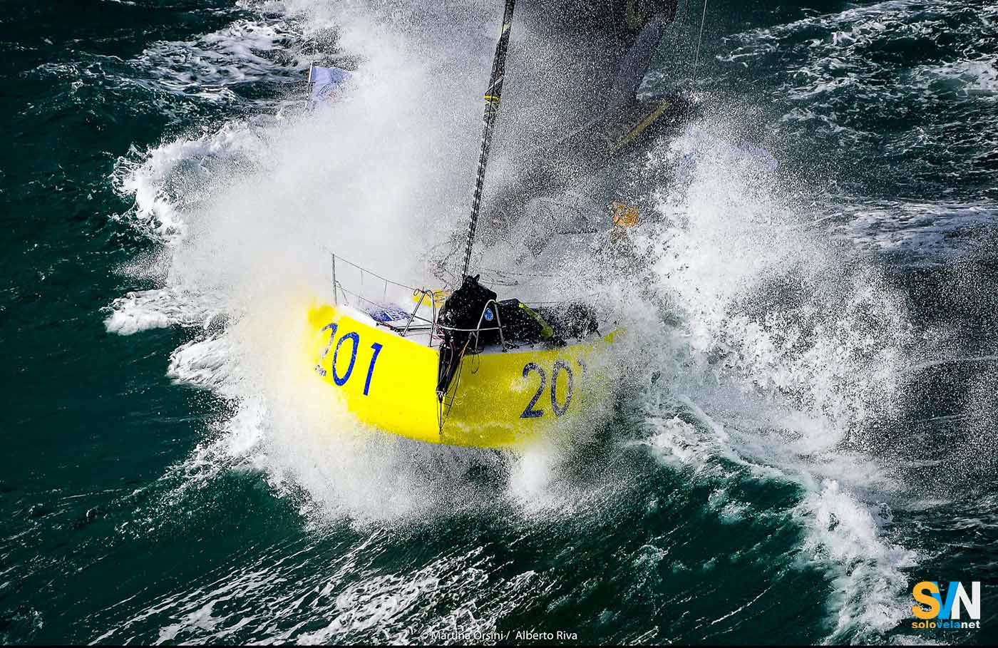 Alberto Riva show: con il Class 40 Acrobatica fa il record delle 24 ore ...