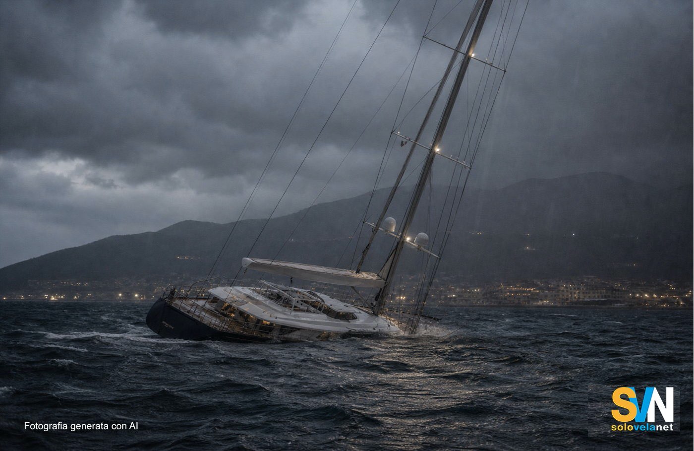 Bayesian, i periti escludono il downburst: il superyacht non sarebbe ...