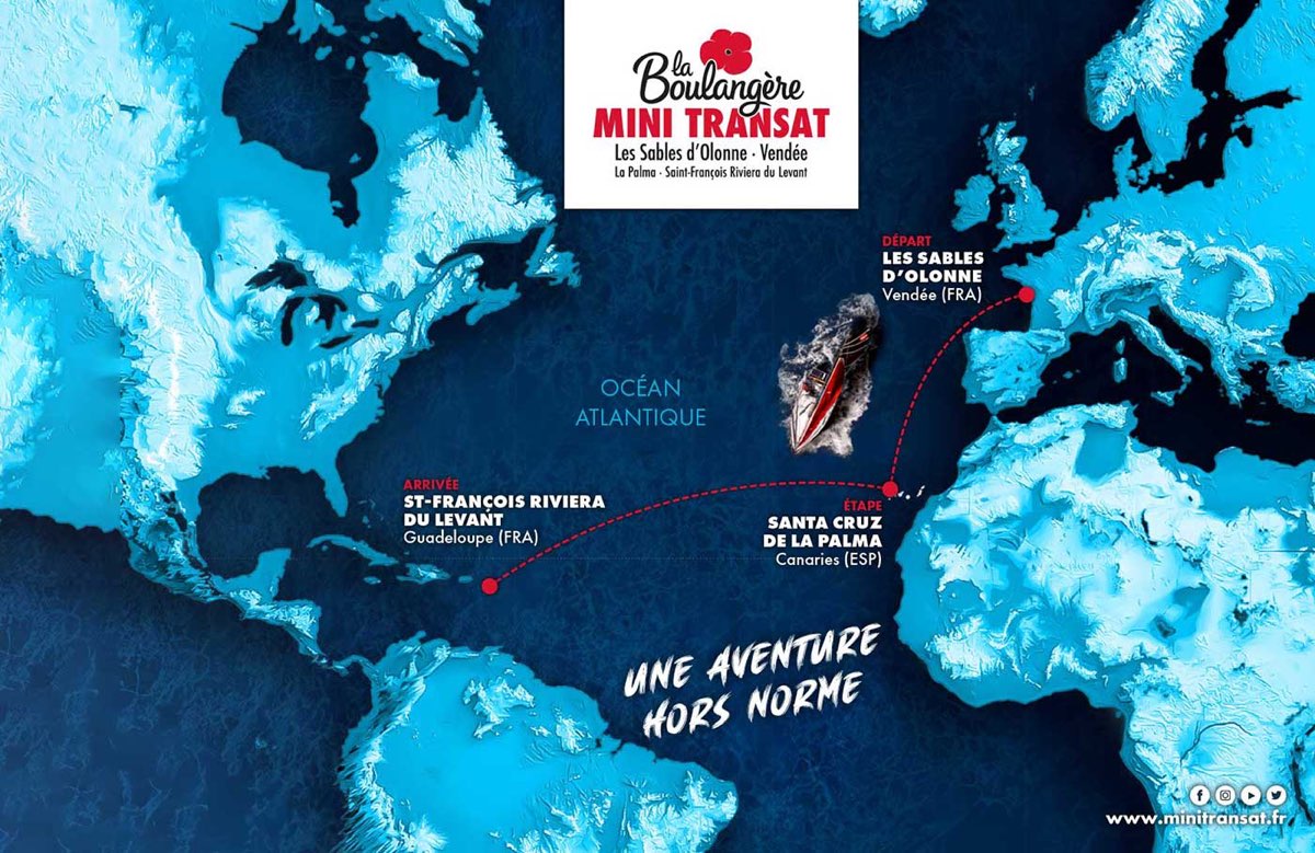 Mini Transat da sogno: Luca Rosetti in testa alla seconda tappa